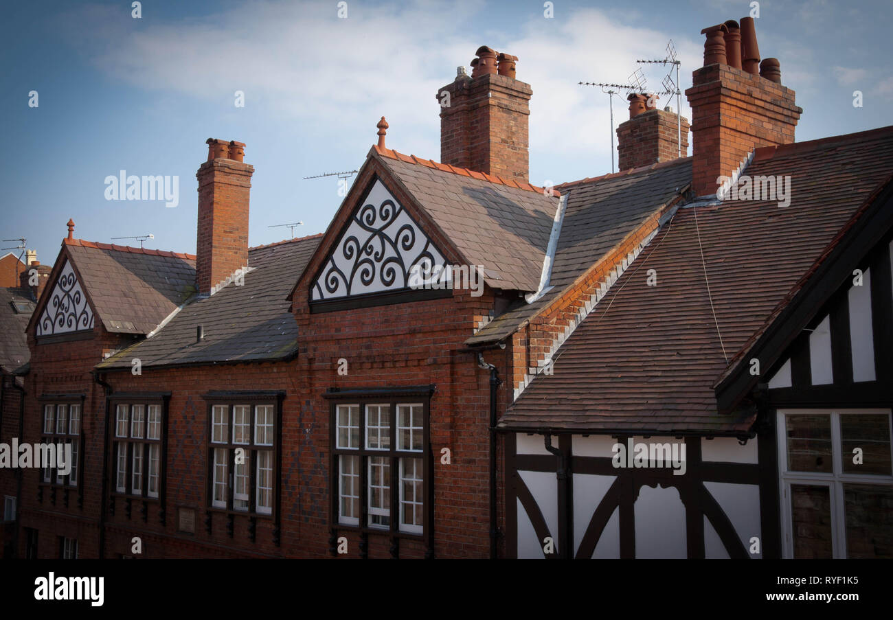 Medieval Chester City Walls and Battlements,Chester,Cheshire.England ...