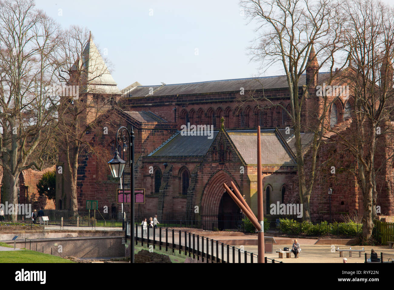 Medieval Chester City Walls and Battlements,Chester,Cheshire.England ...