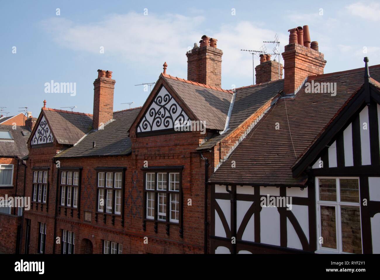Medieval Chester City Walls and Battlements,Chester,Cheshire.England ...