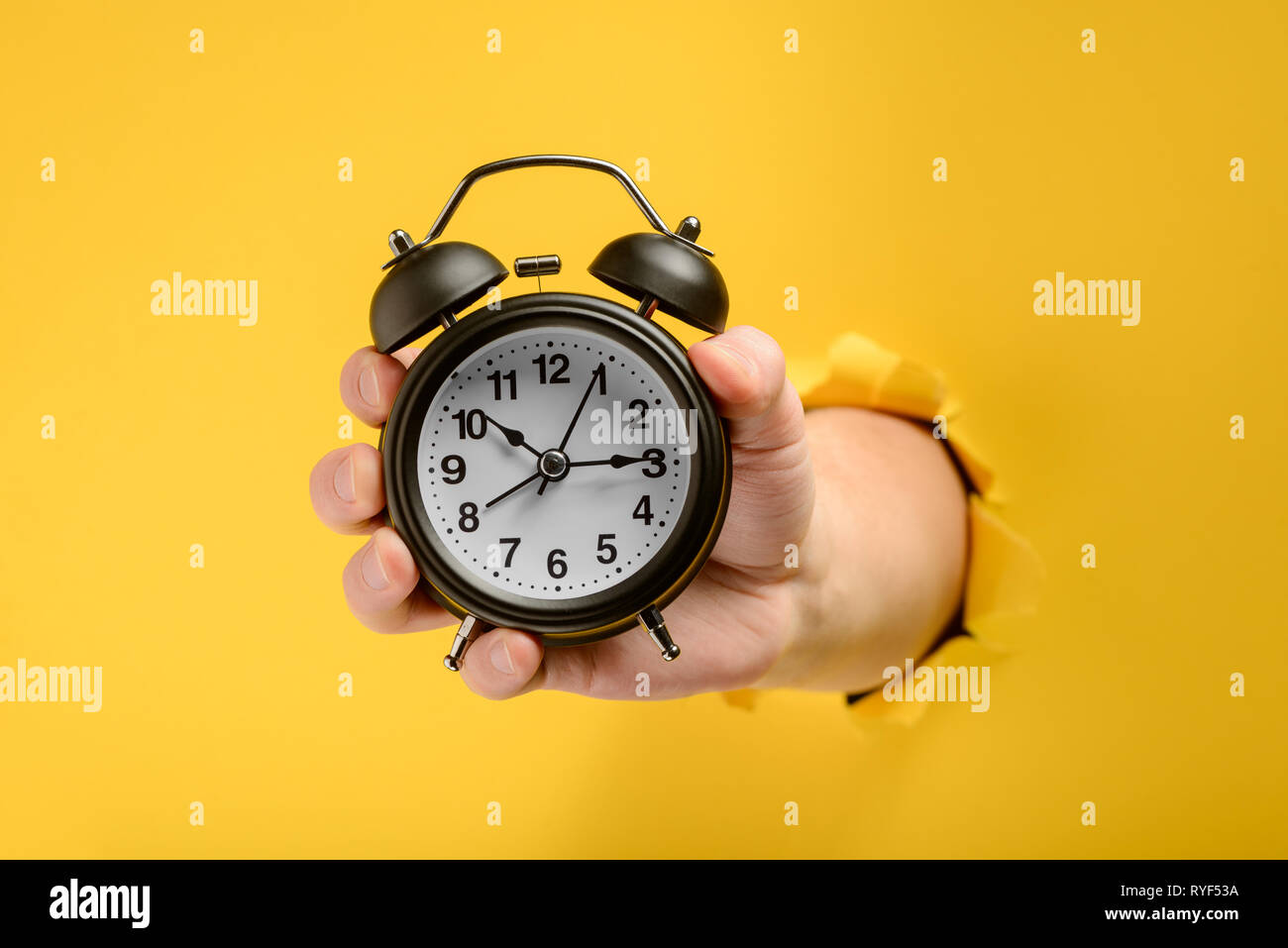 Stylish Wall Clock Showing Clock High Resolution Stock Photography and ...
