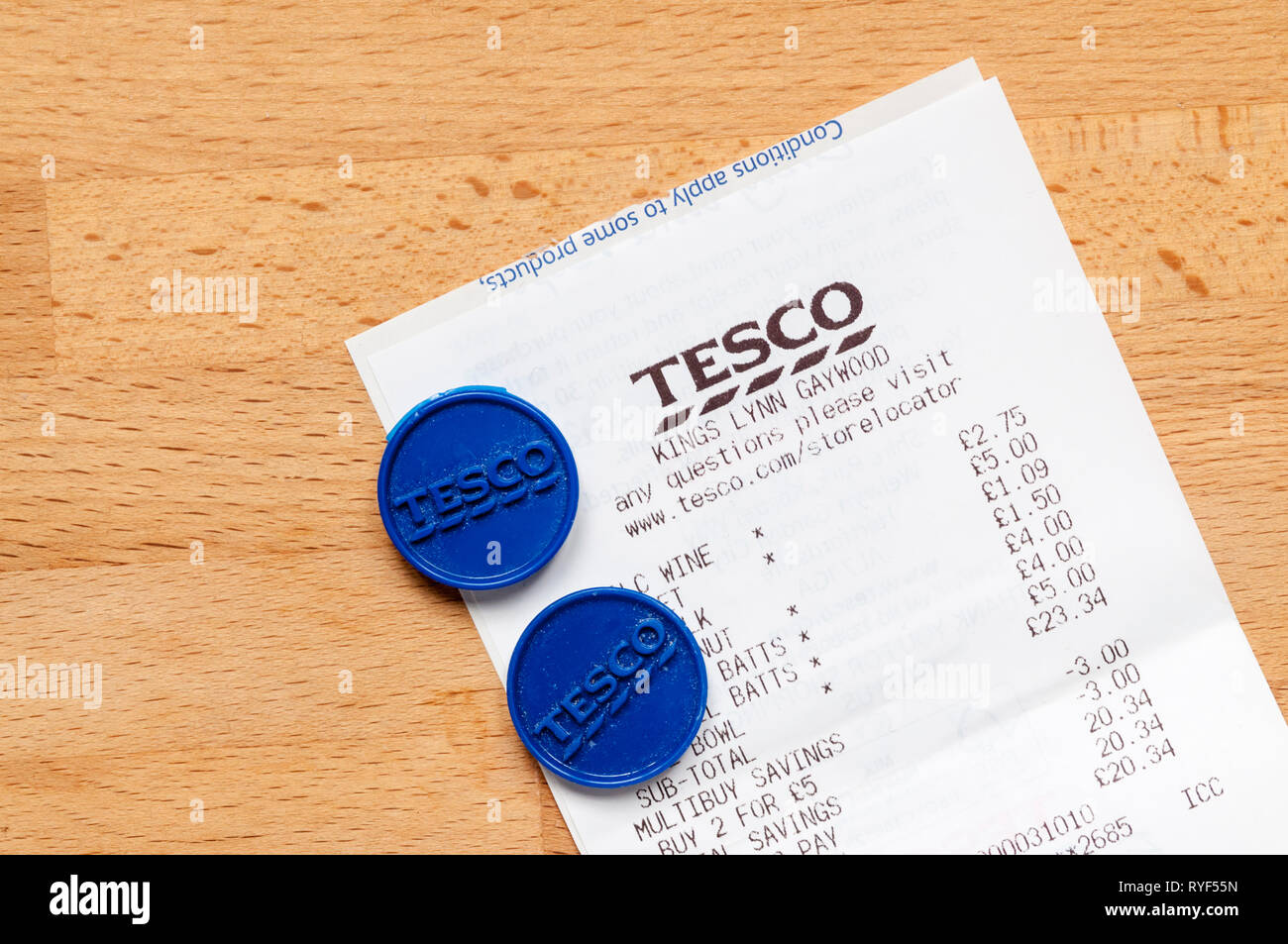 Tesco till hi-res stock photography and images - Alamy