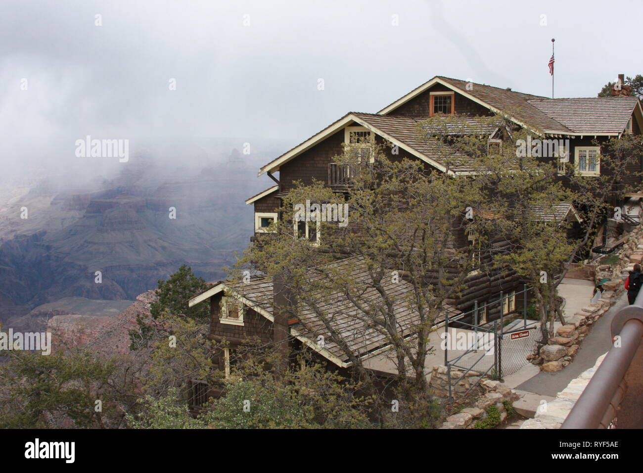 North Rim House Stock Photo - Alamy