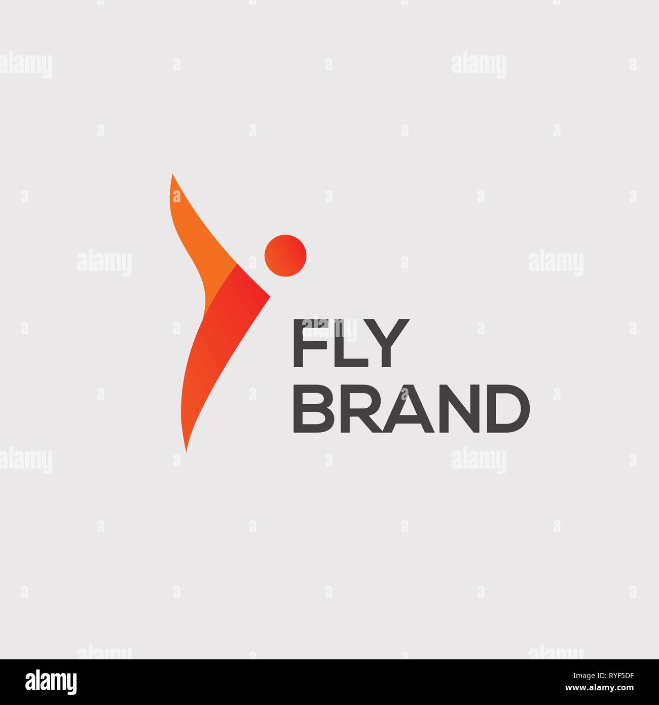 Fly vector logo Stock Vector Image & Art - Alamy