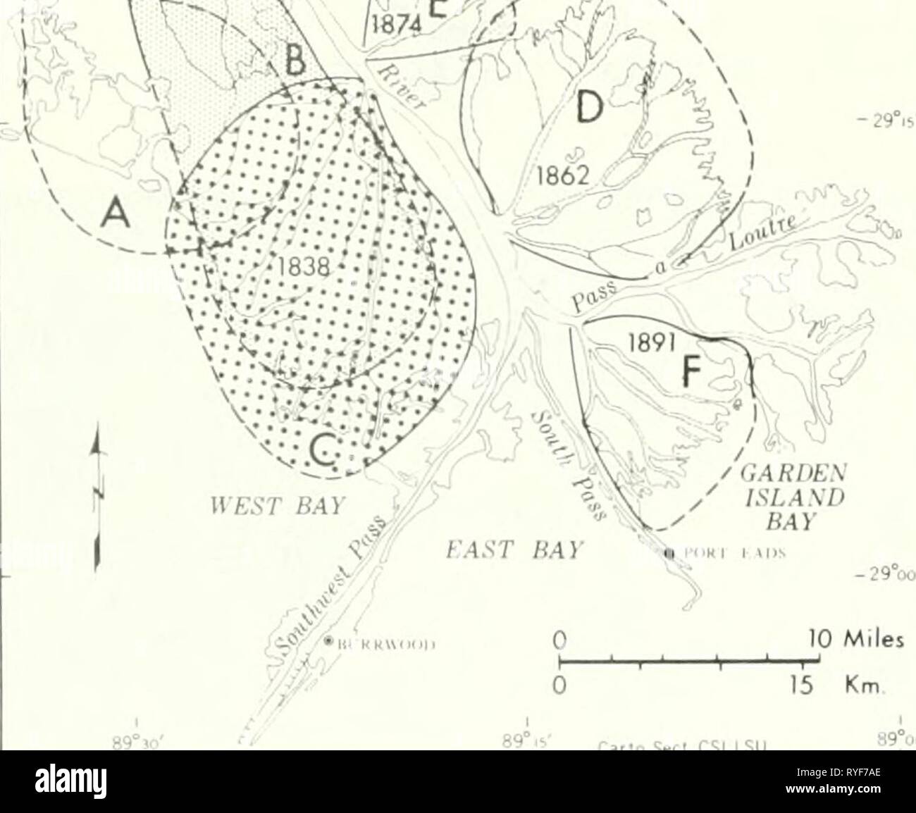 The ecology of delta marshes Stock Photo - Alamy