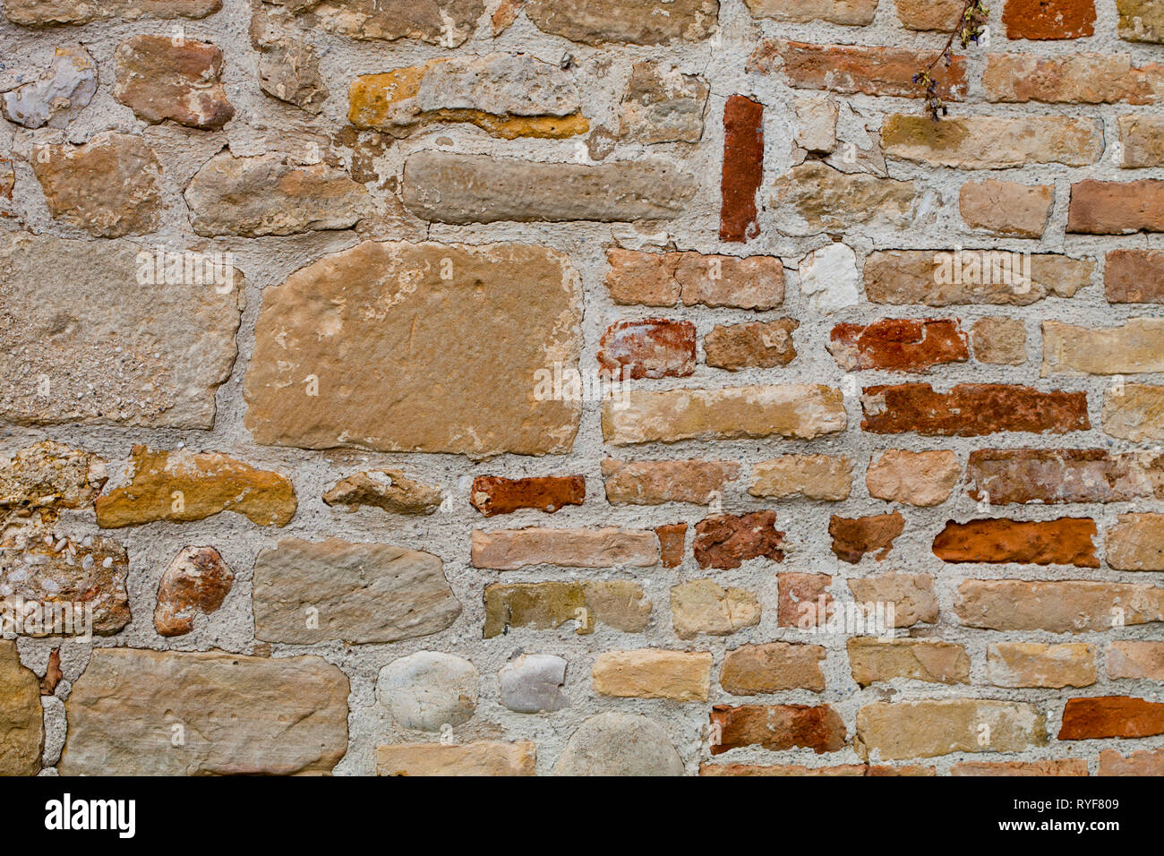 Antique brick wall texture grunge background Stock Photo - Alamy