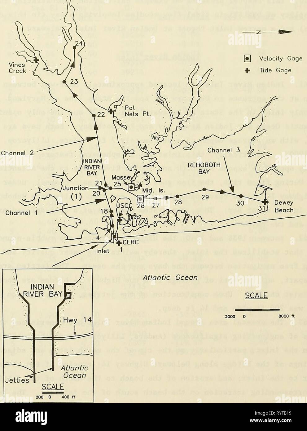 Dynlet1 Dynamic Implicit Numerical Model Of One Dimensional Tidal Flow Through Inlets