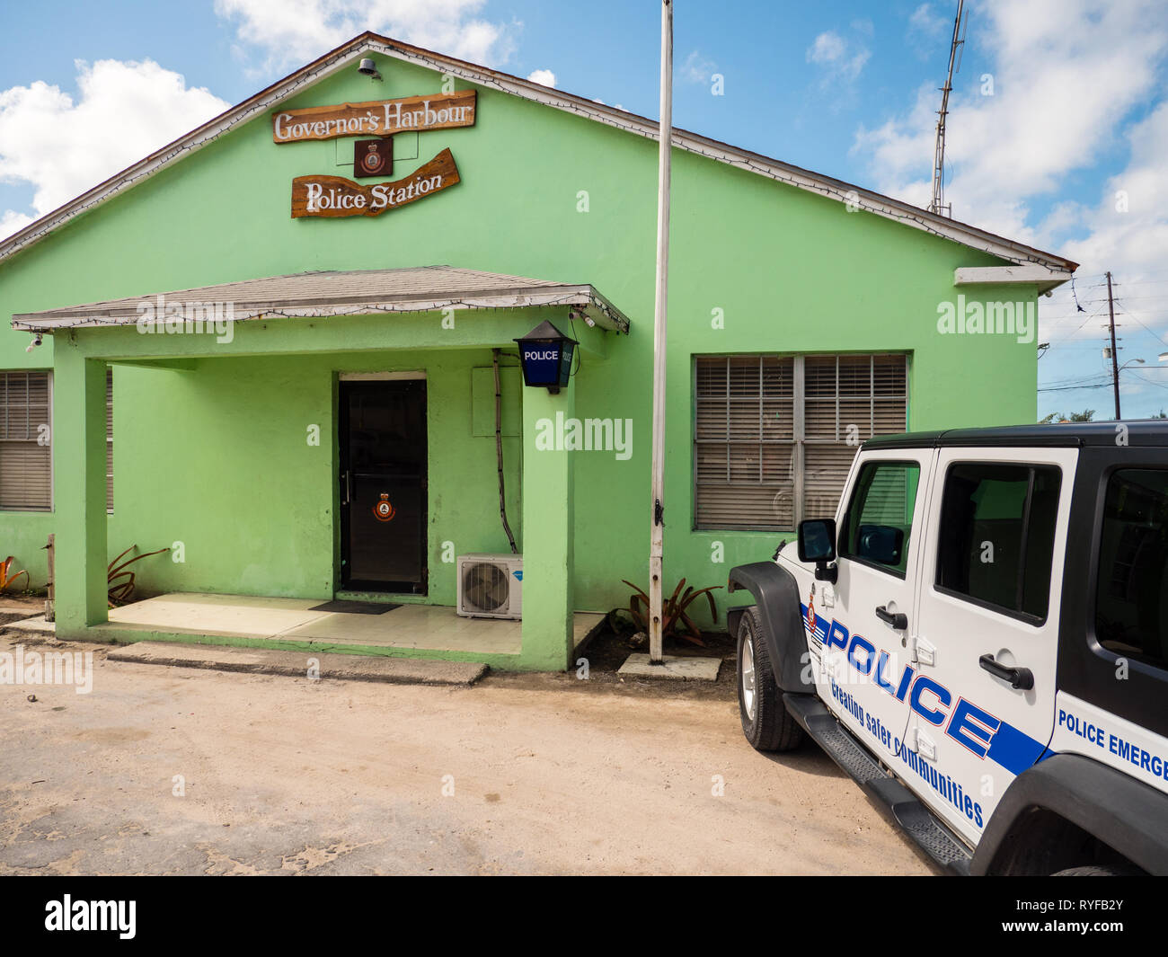 Governors harbour police station hi-res stock photography and images ...