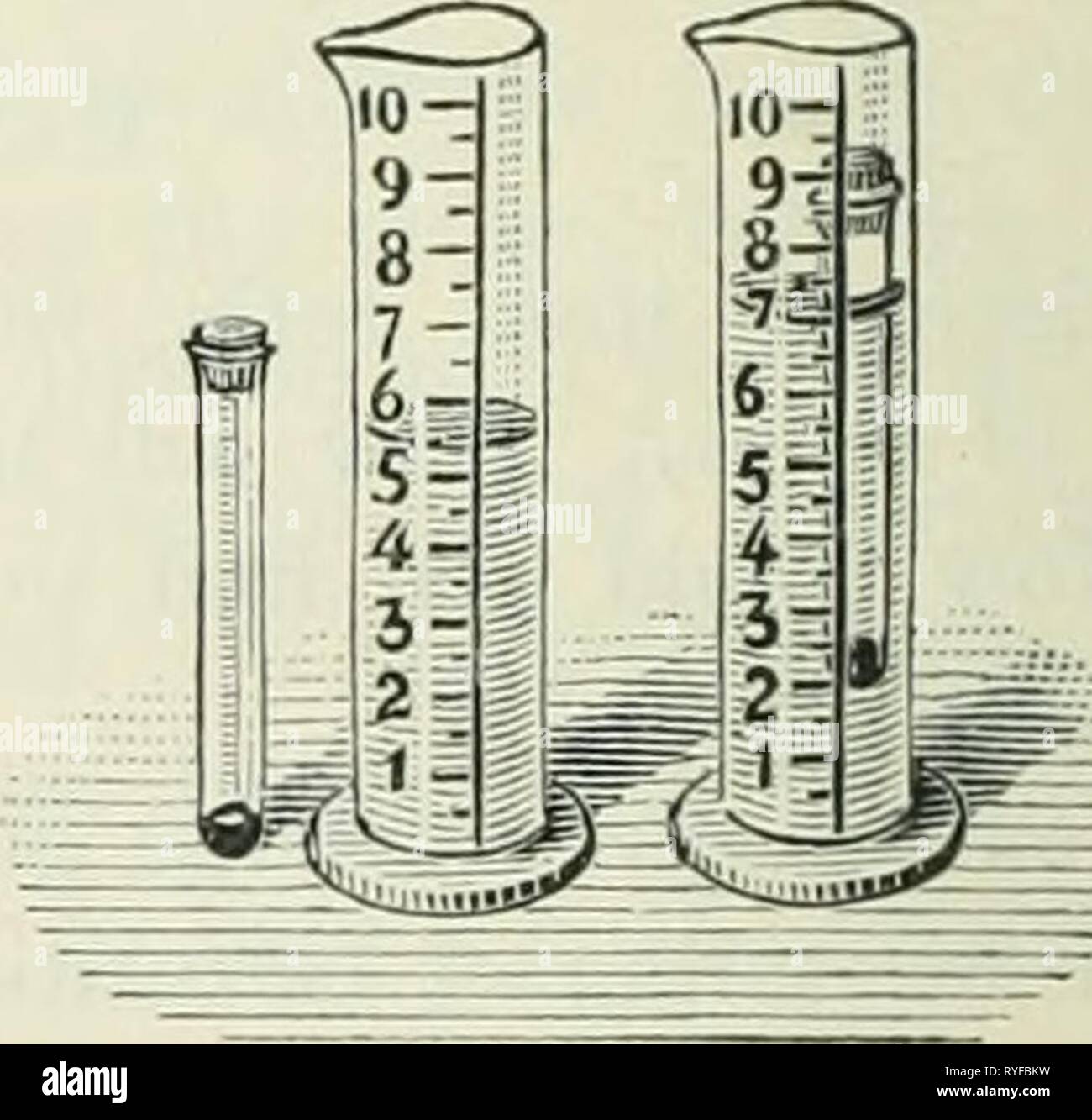 Elementary physics and chemistry first Stock Photo - Alamy
