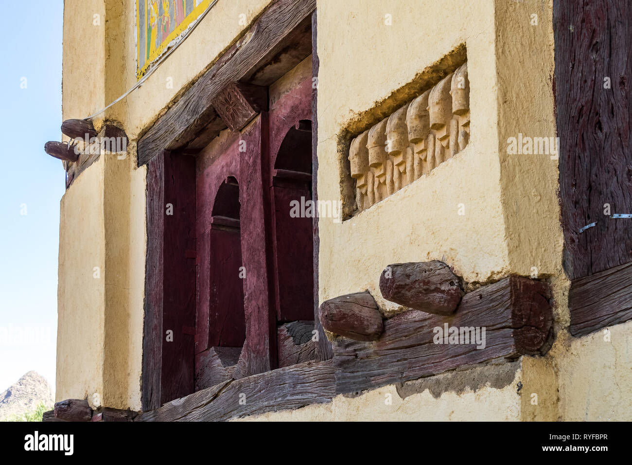 Ruins of the Yeha temple in Yeha, Ethiopia, Africa Stock Photo - Alamy