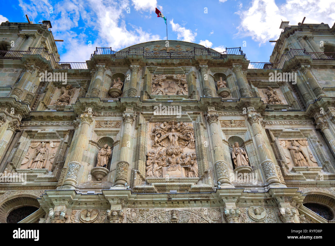 Landmark Oaxaca Cathedral (Cathedral of Our Lady of the Assumption) on ...