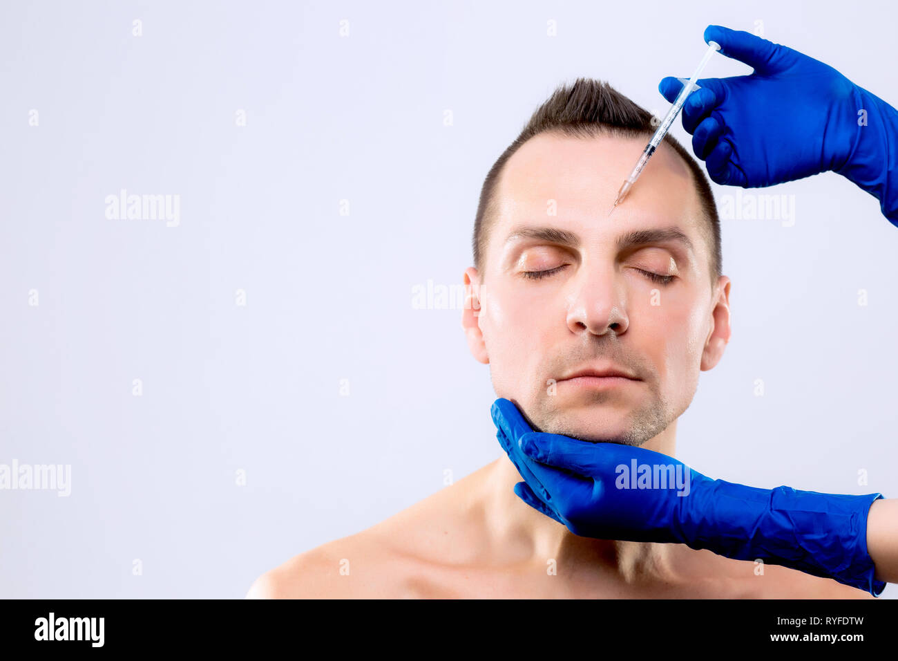 Botox before and after hi-res stock photography and images - Alamy