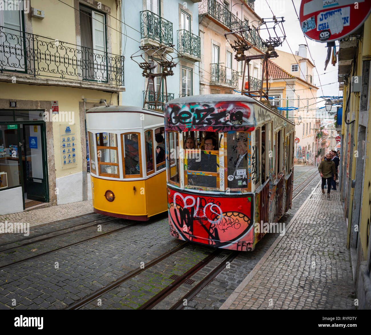 Funicular railway system hi-res stock photography and images - Alamy