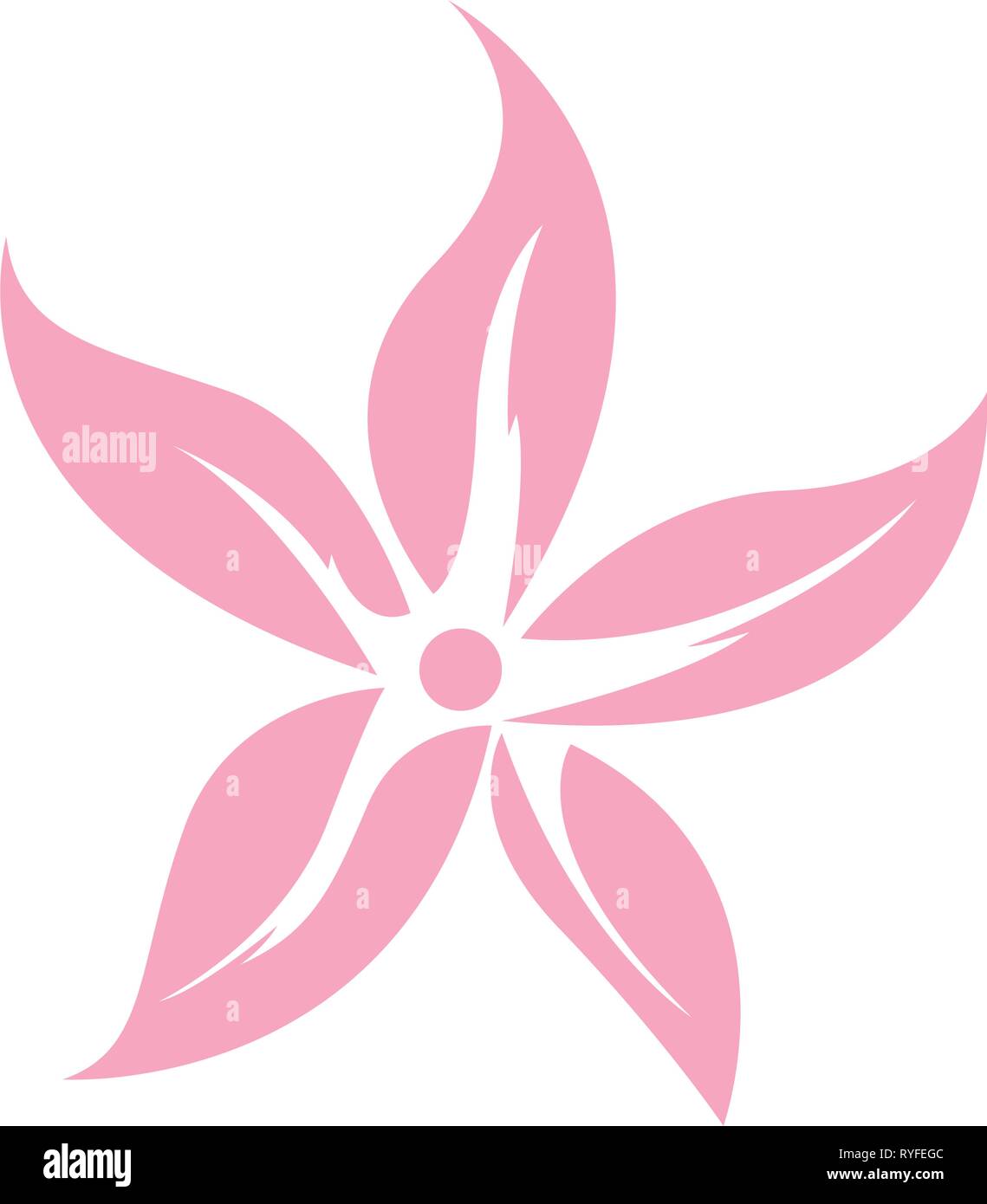 Isolated flower icon Stock Vector Image & Art - Alamy