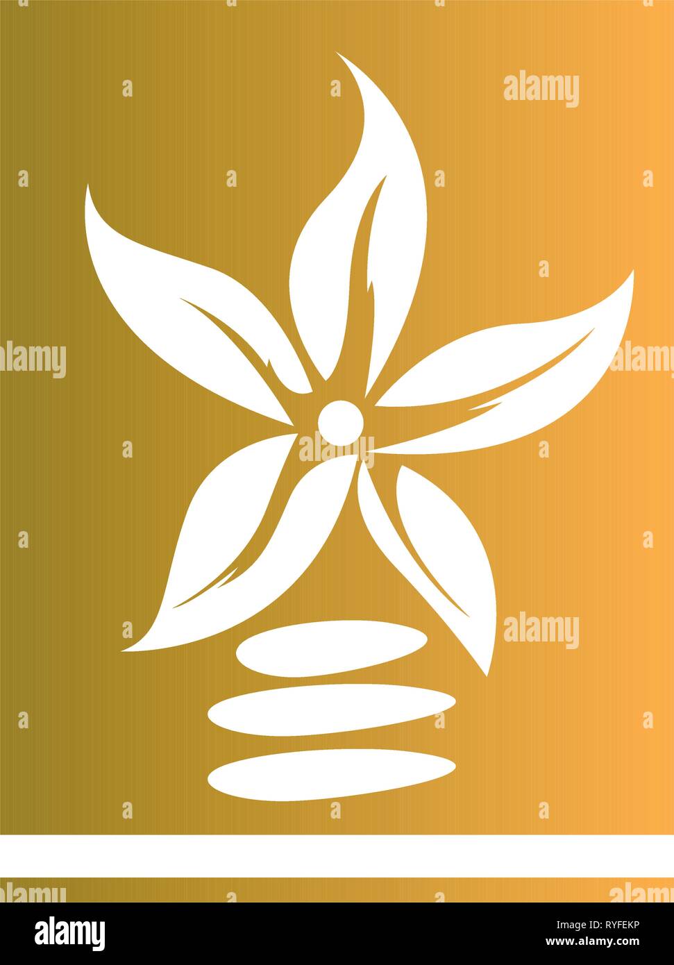 Isolated flower icon Stock Vector Image & Art - Alamy