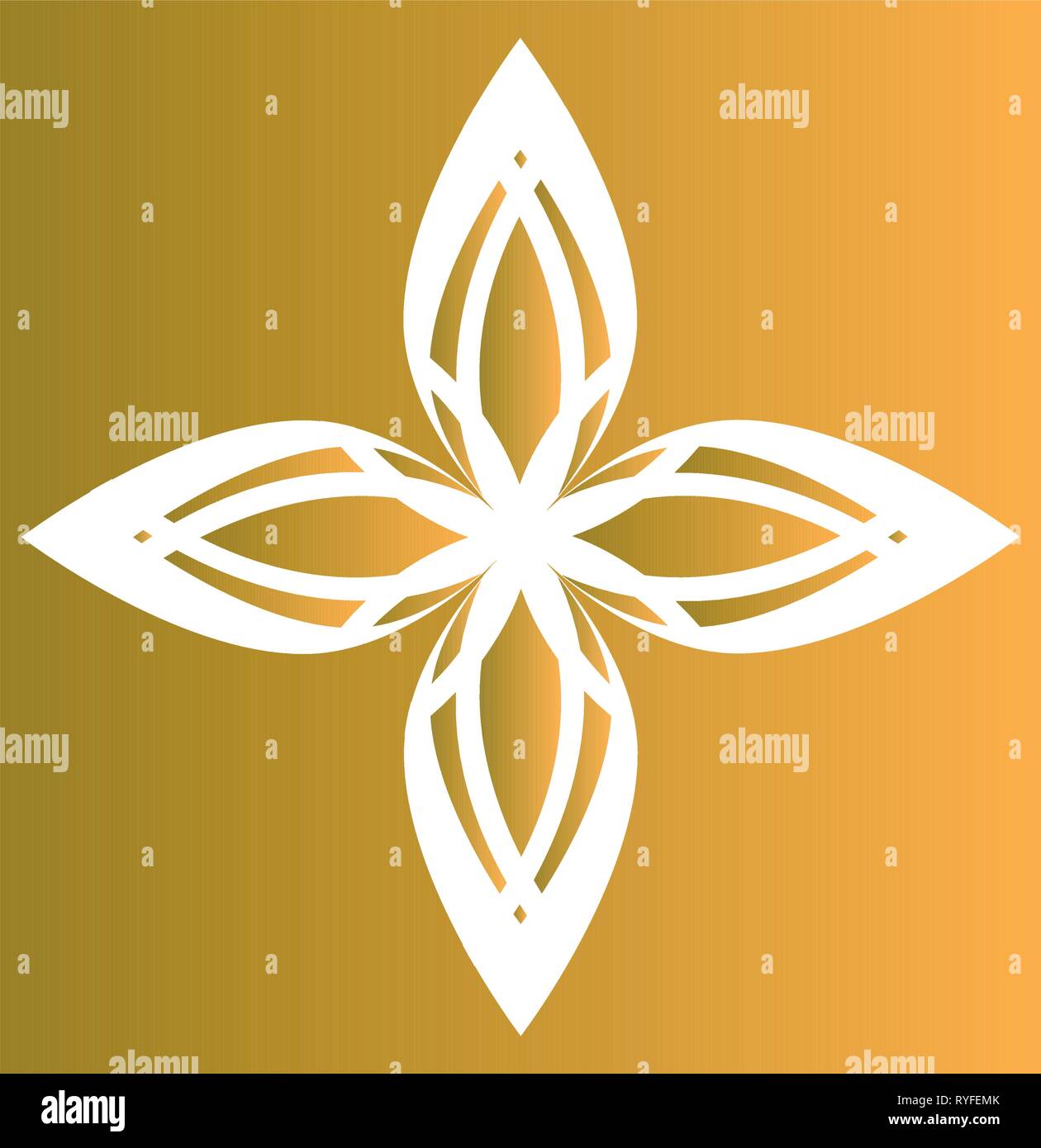 Isolated flower icon Stock Vector Image & Art - Alamy