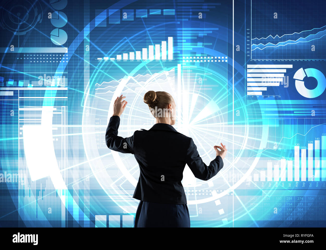 Modern technologies in use Stock Photo - Alamy