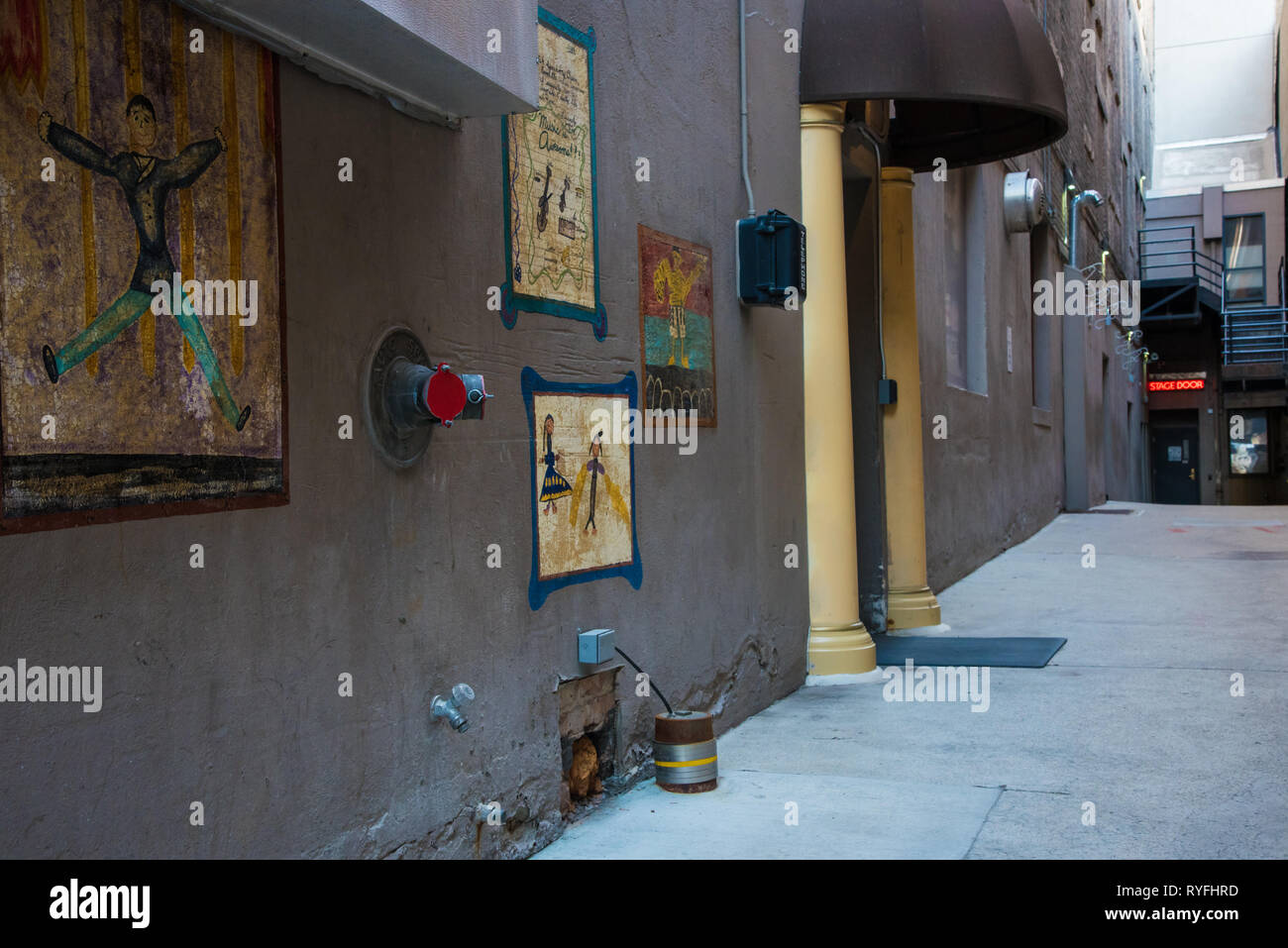 Street scenes, artwork, alleyways and backstreets in Salt Lake City ...