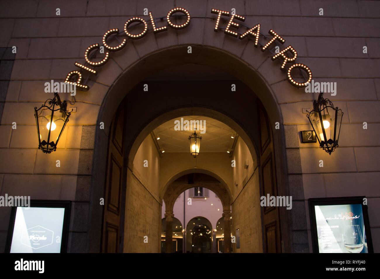 The Piccolo Teatro della Città di Milano - Little Theatre of the City ...