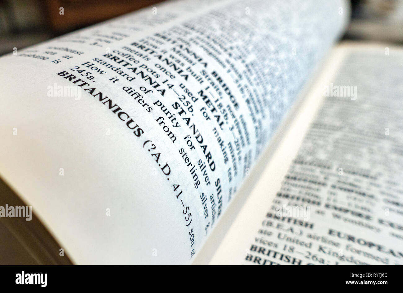 Childrens book page words hi-res stock photography and images - Alamy