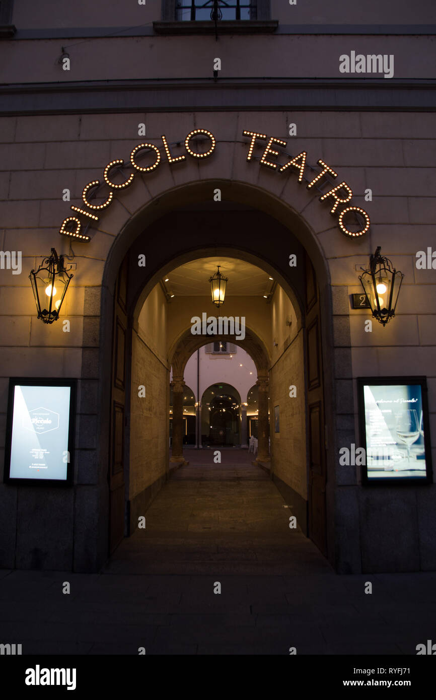 The Piccolo Teatro della Città di Milano - Little Theatre of the City ...
