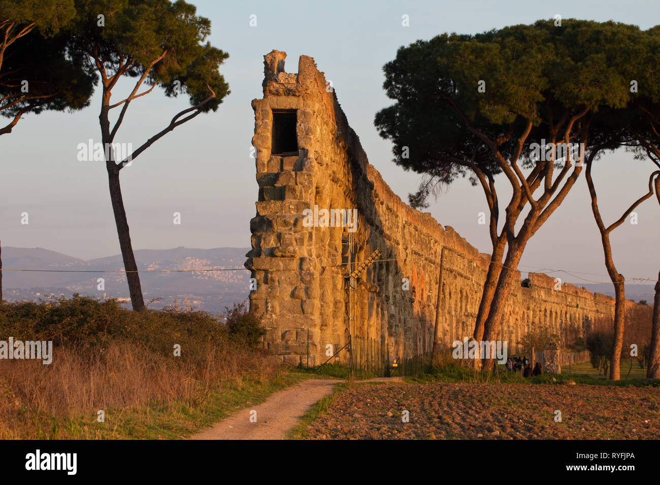 Claudian and Anio Novus Aqueducts (Park of the Aqueducts - Campagna ...