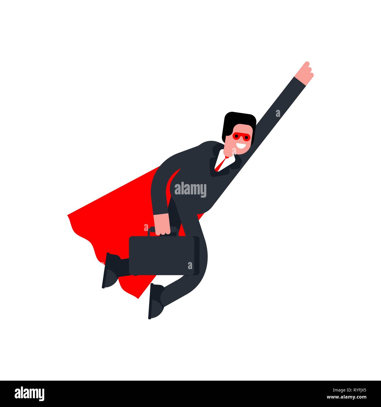 Office Superhero Super Employee Superhero High Resolution Stock ...