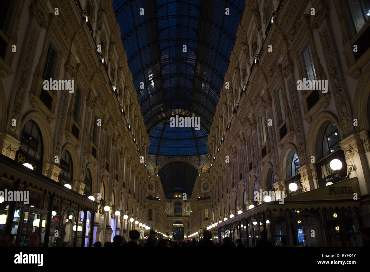 The Quadrilatero d'Oro Milan Italy Stock Photo - Alamy