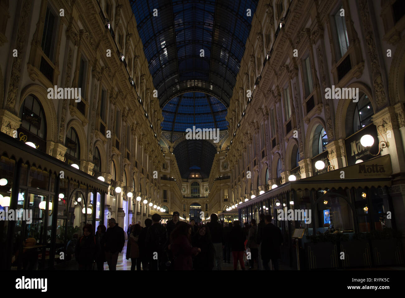 The Quadrilatero d'Oro Milan Italy Stock Photo - Alamy