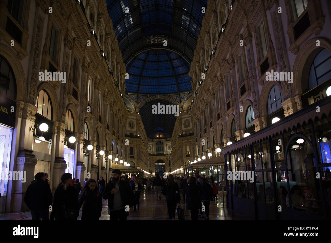 The Quadrilatero d'Oro Milan Italy Stock Photo - Alamy