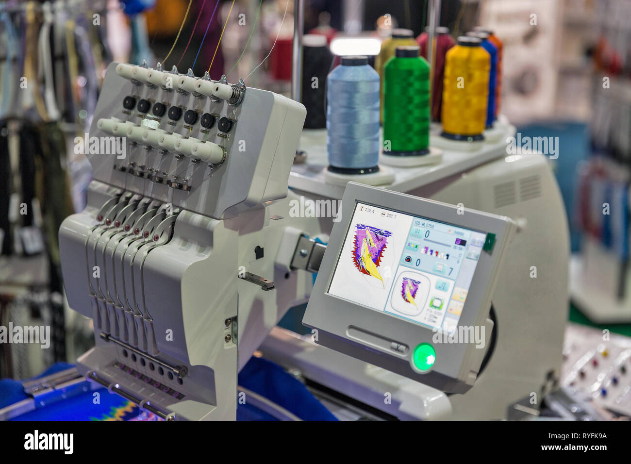 Embroidery display hi-res stock photography and images - Alamy