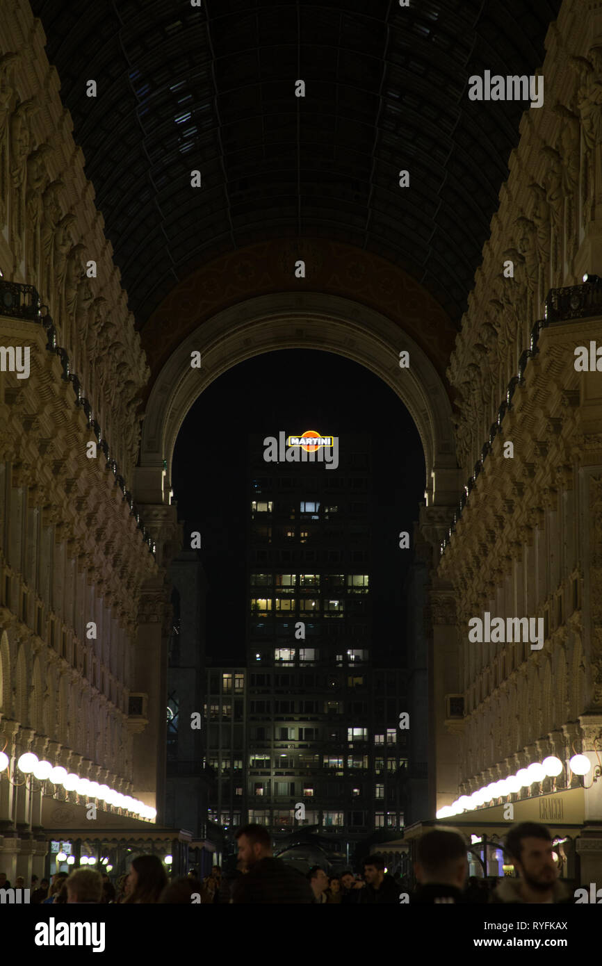 The Quadrilatero d'Oro Milan Italy Stock Photo - Alamy
