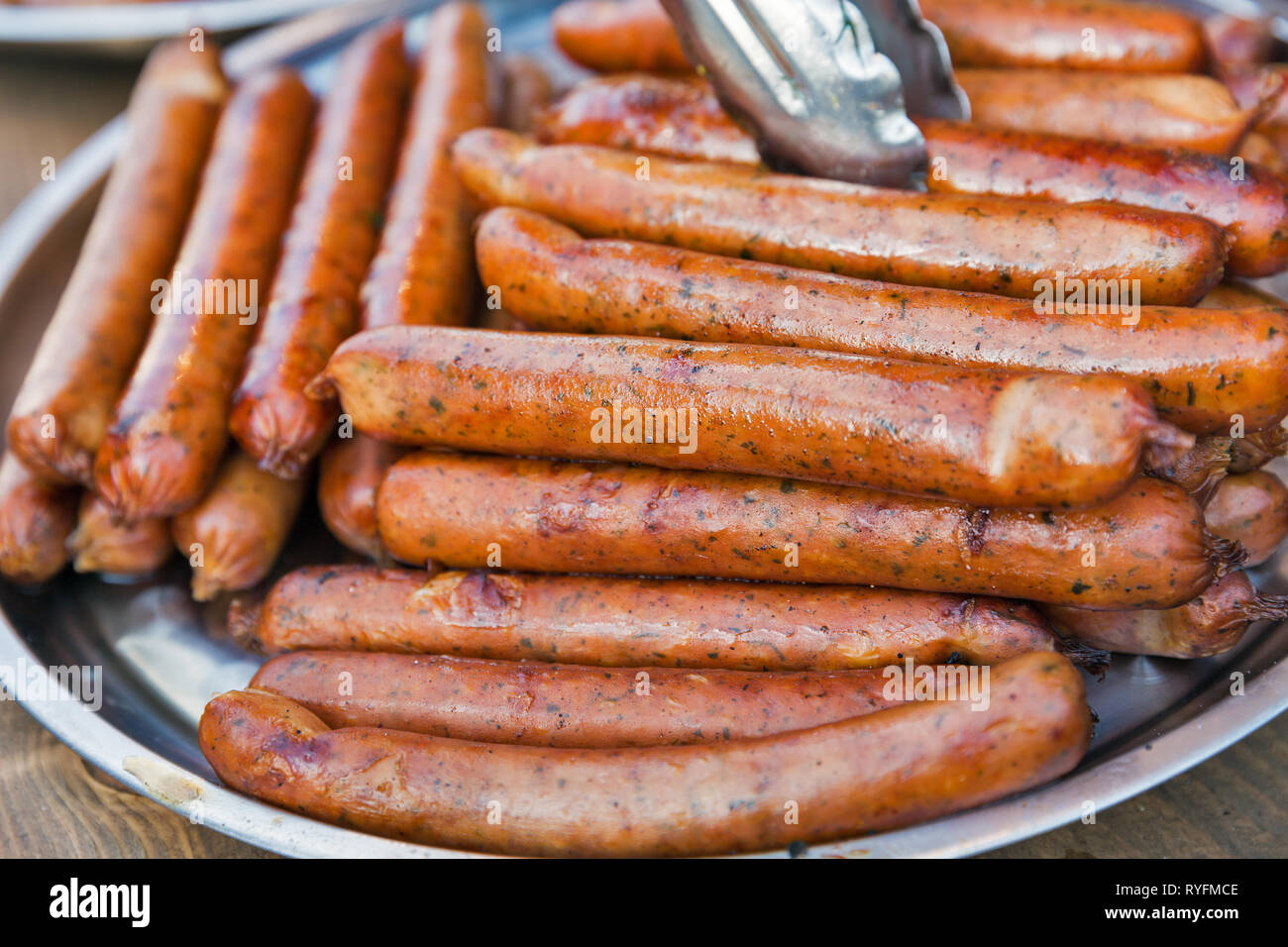 Fast food sausages hi-res stock photography and images - Alamy