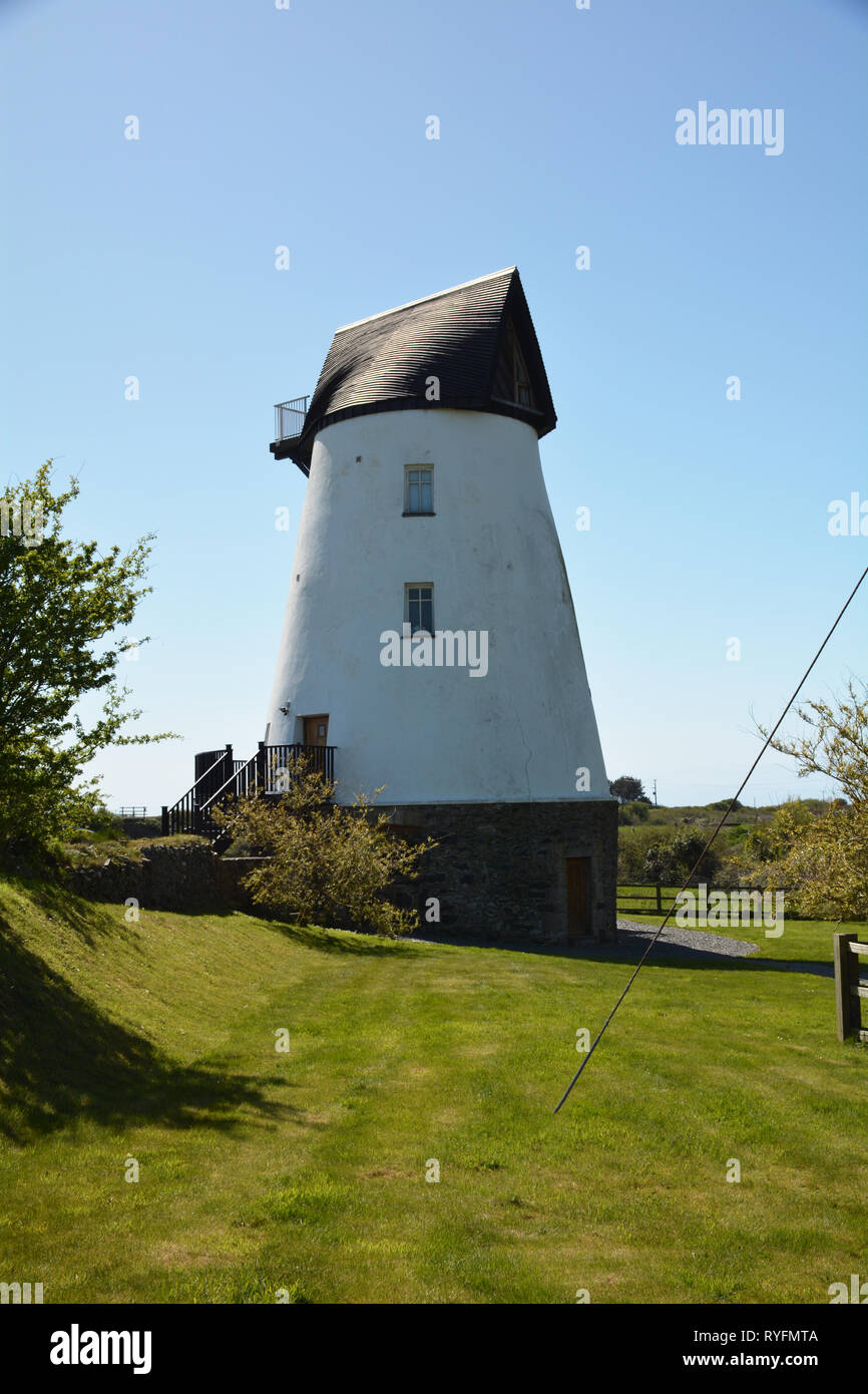 The restored Melin Y Bont mill which once was both a Water Mill and ...