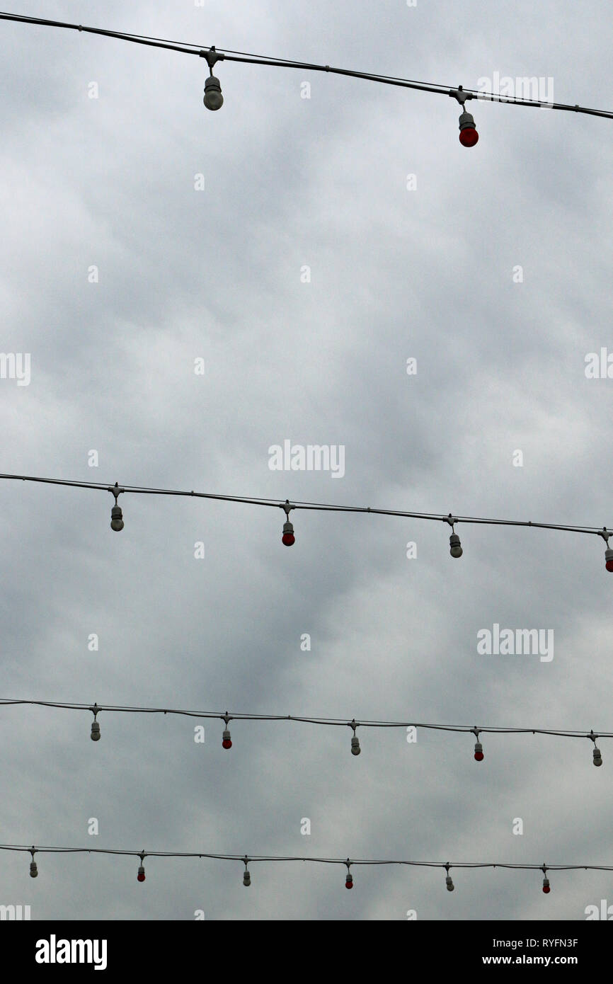 String of lights hi-res stock photography and images - Alamy