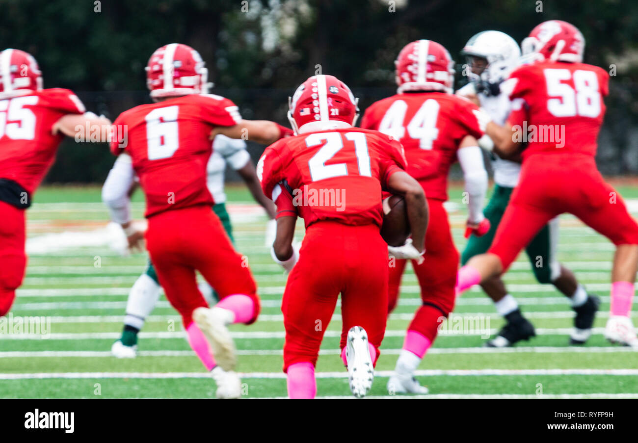 Action behind goal football hi-res stock photography and images - Alamy