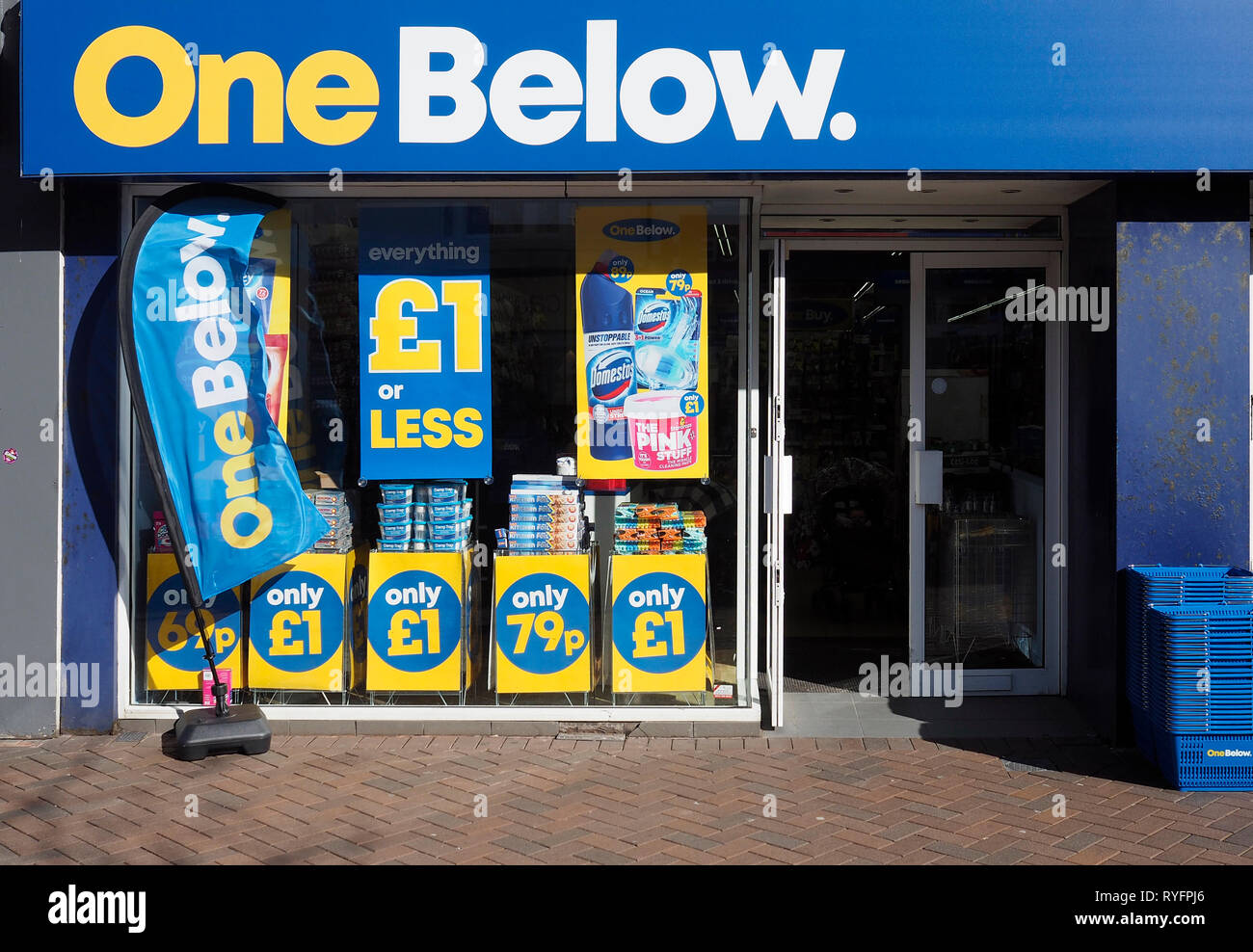 One below store uk hi-res stock photography and images - Alamy
