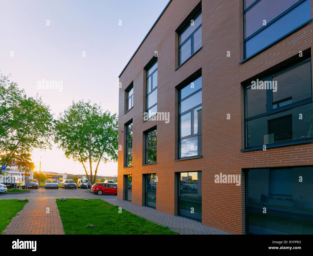 Apartment modern home and house residential buildings complex real ...