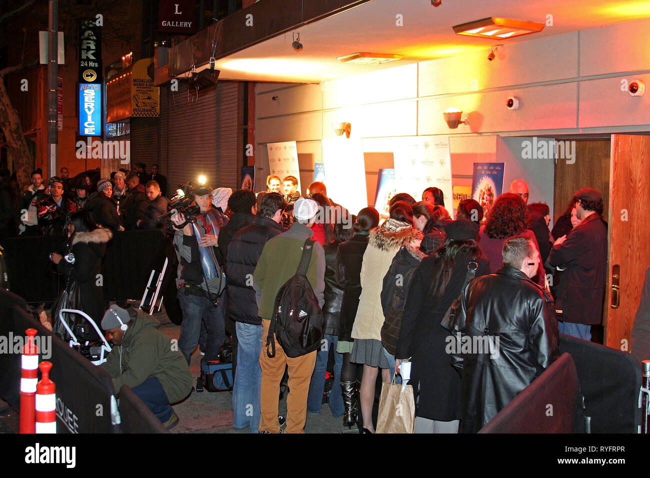 New York, NY, USA. 10 Dec, 2007. Atmosphere, exterior at The Monday ...