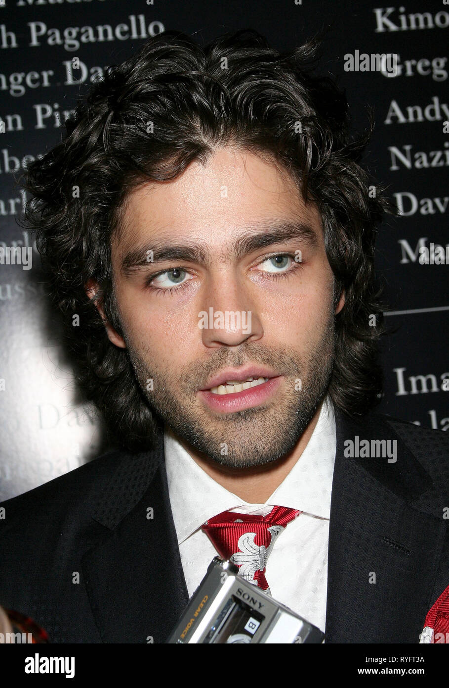 New York, NY, USA. 17 Dec, 2007. Adrian Grenier at The Monday, Dec 17 ...
