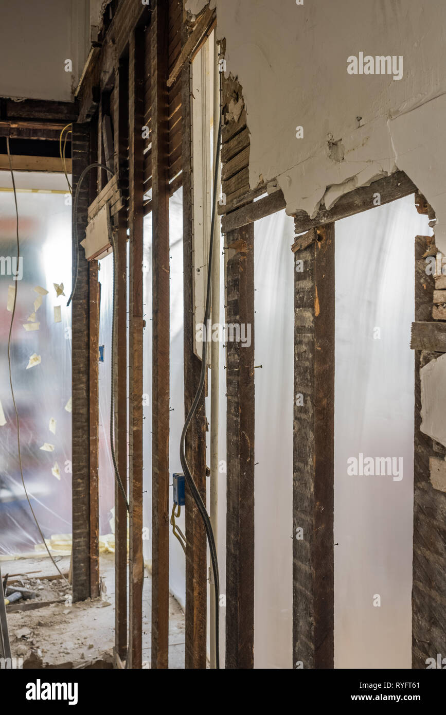 Kitchen undergoing renovation Stock Photo - Alamy Kitchen undergoing renovation Stock Photo - Alamy