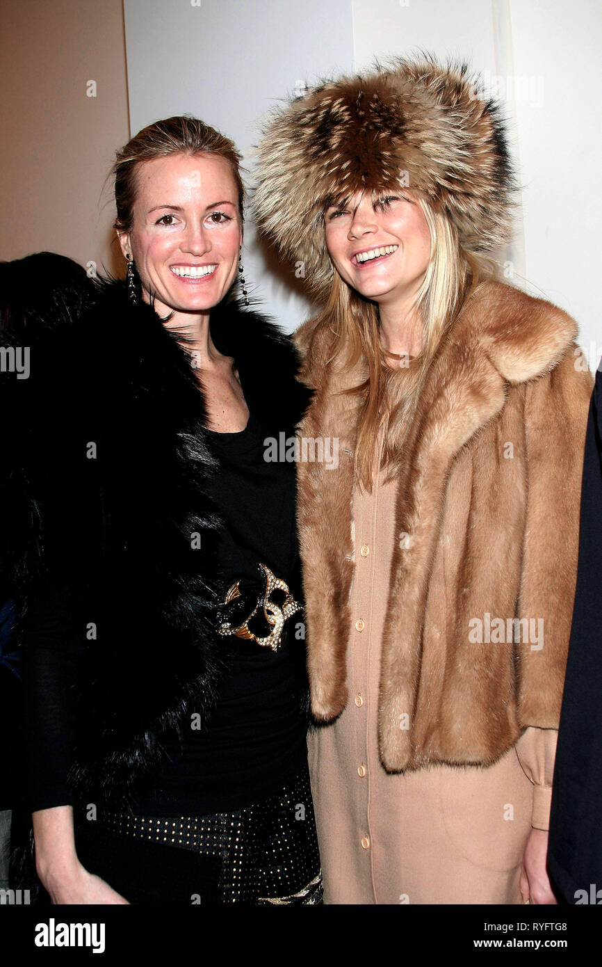 New York, NY, USA. 23 Jan, 2008. Holly Dunlop, and, Kate Schelter at ...