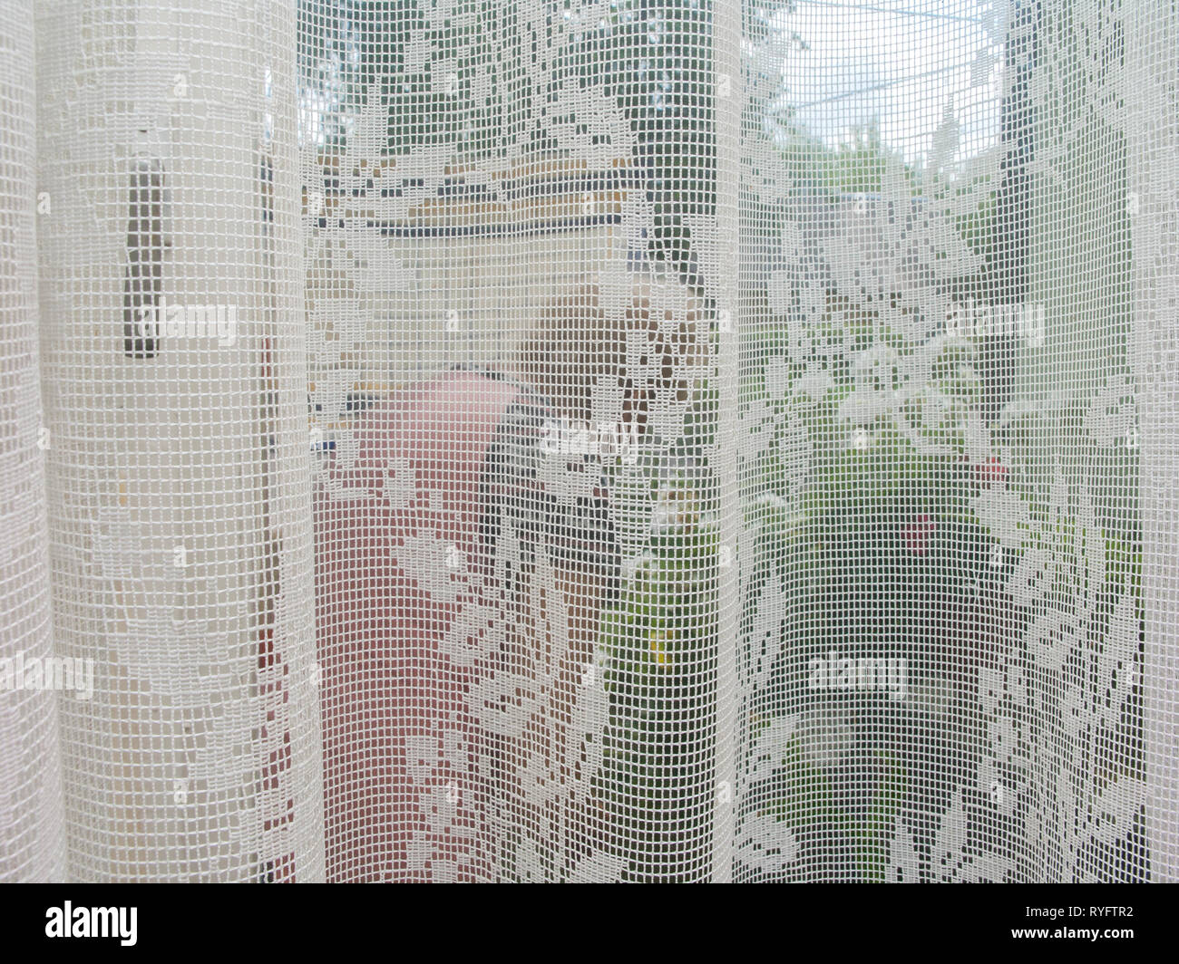 Semi transparent curtain hi-res stock photography and images - Alamy