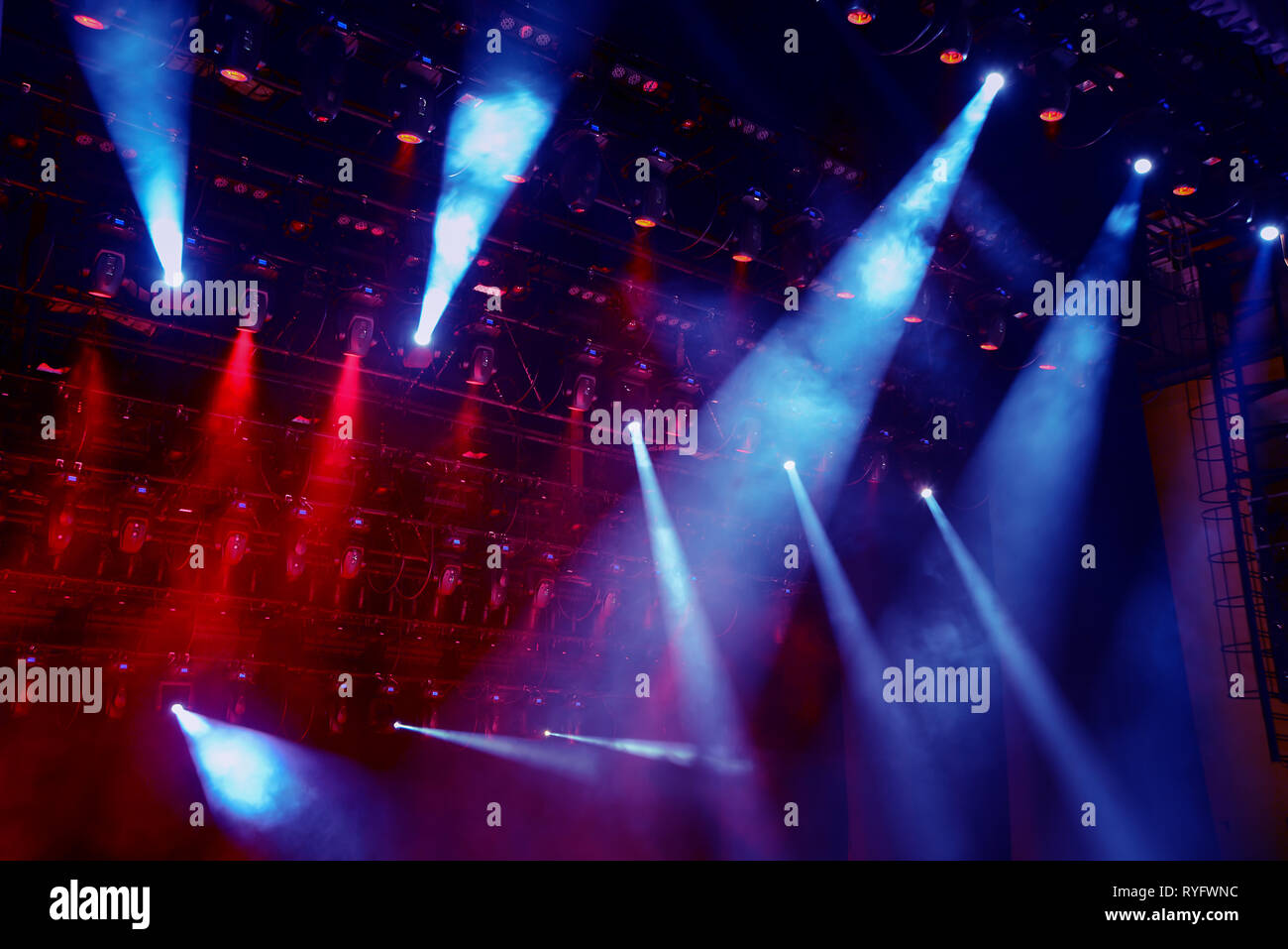 Illuminated stage with scenic light hi-res stock photography and images ...