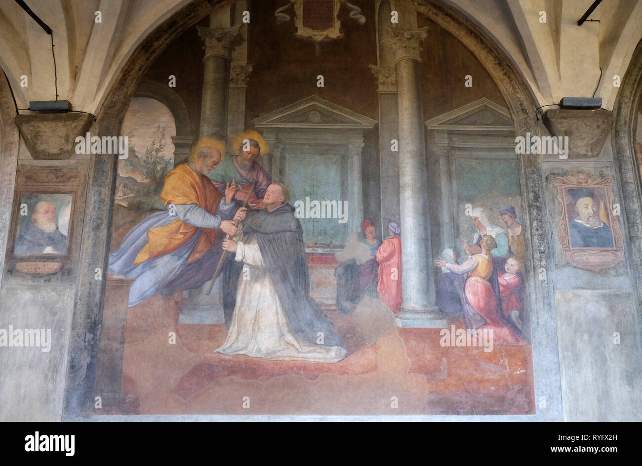 St dominic cross hi-res stock photography and images - Alamy