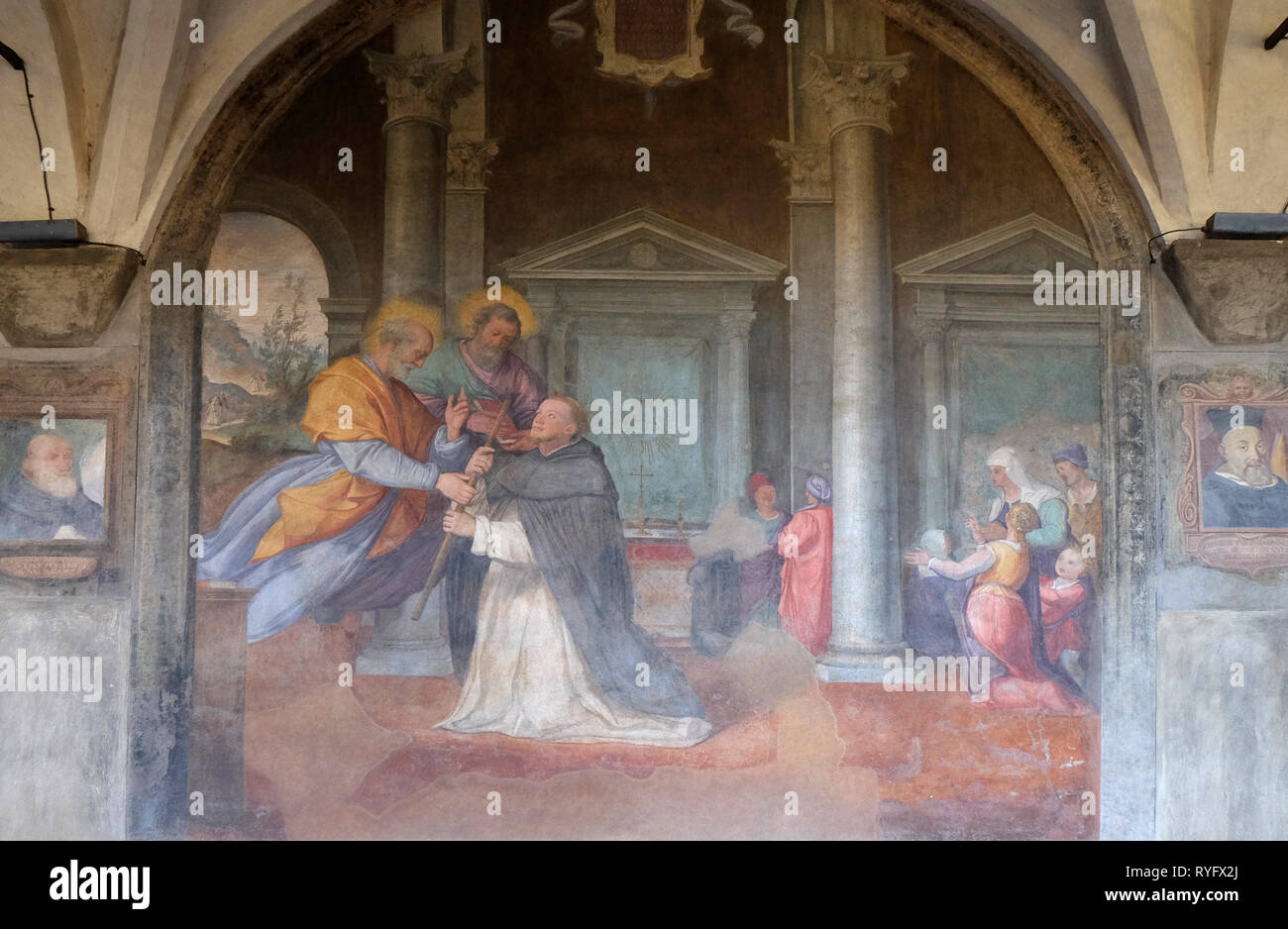 St dominic cross hi-res stock photography and images - Alamy