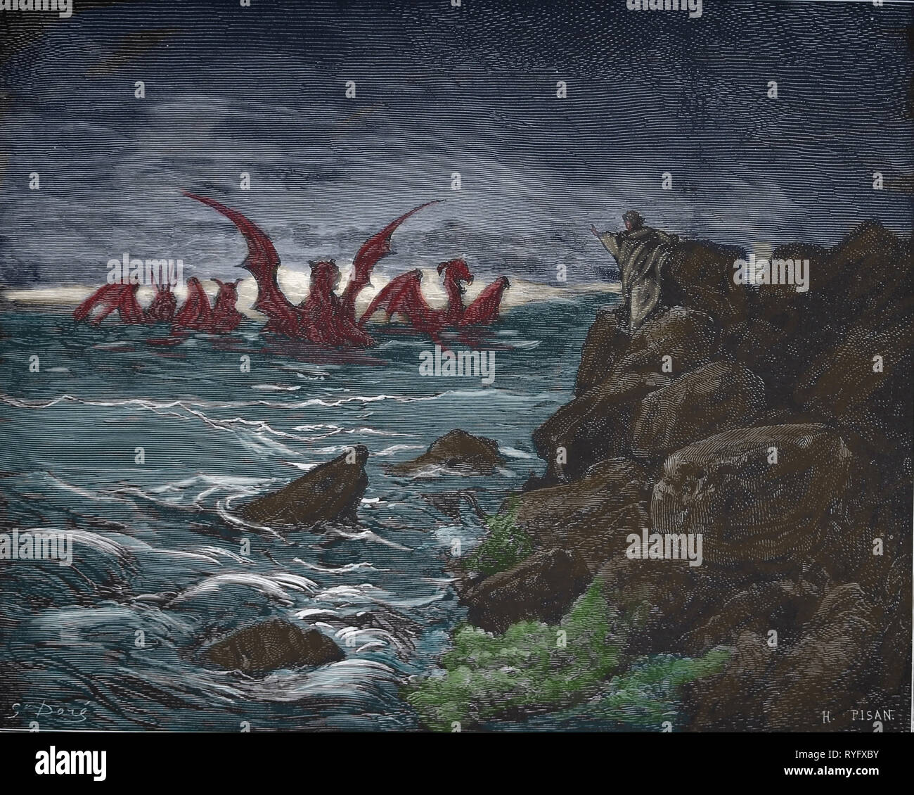 Daniel by gustave dore hi-res stock photography and images - Alamy