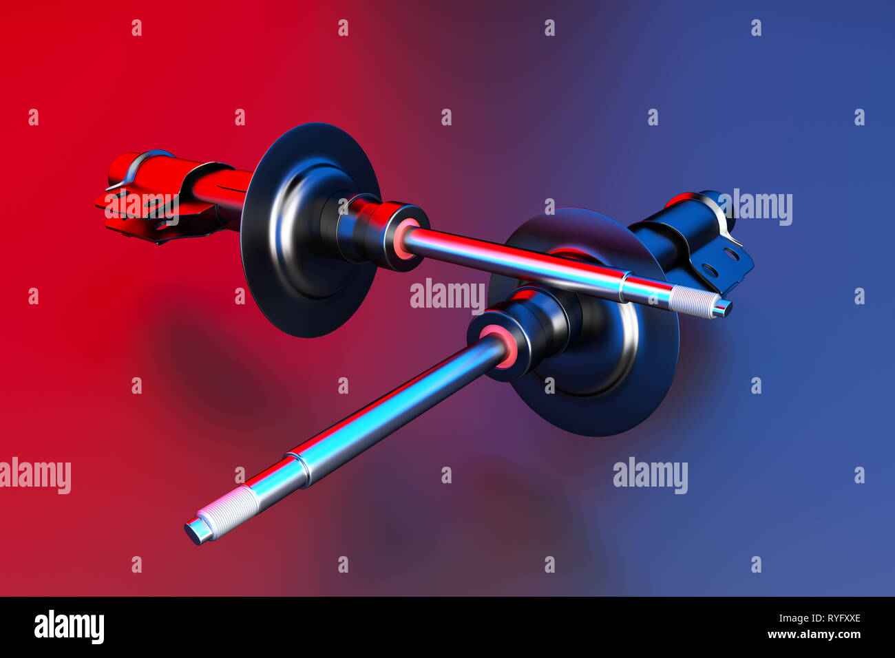 3d car parts hi-res stock photography and images - Alamy