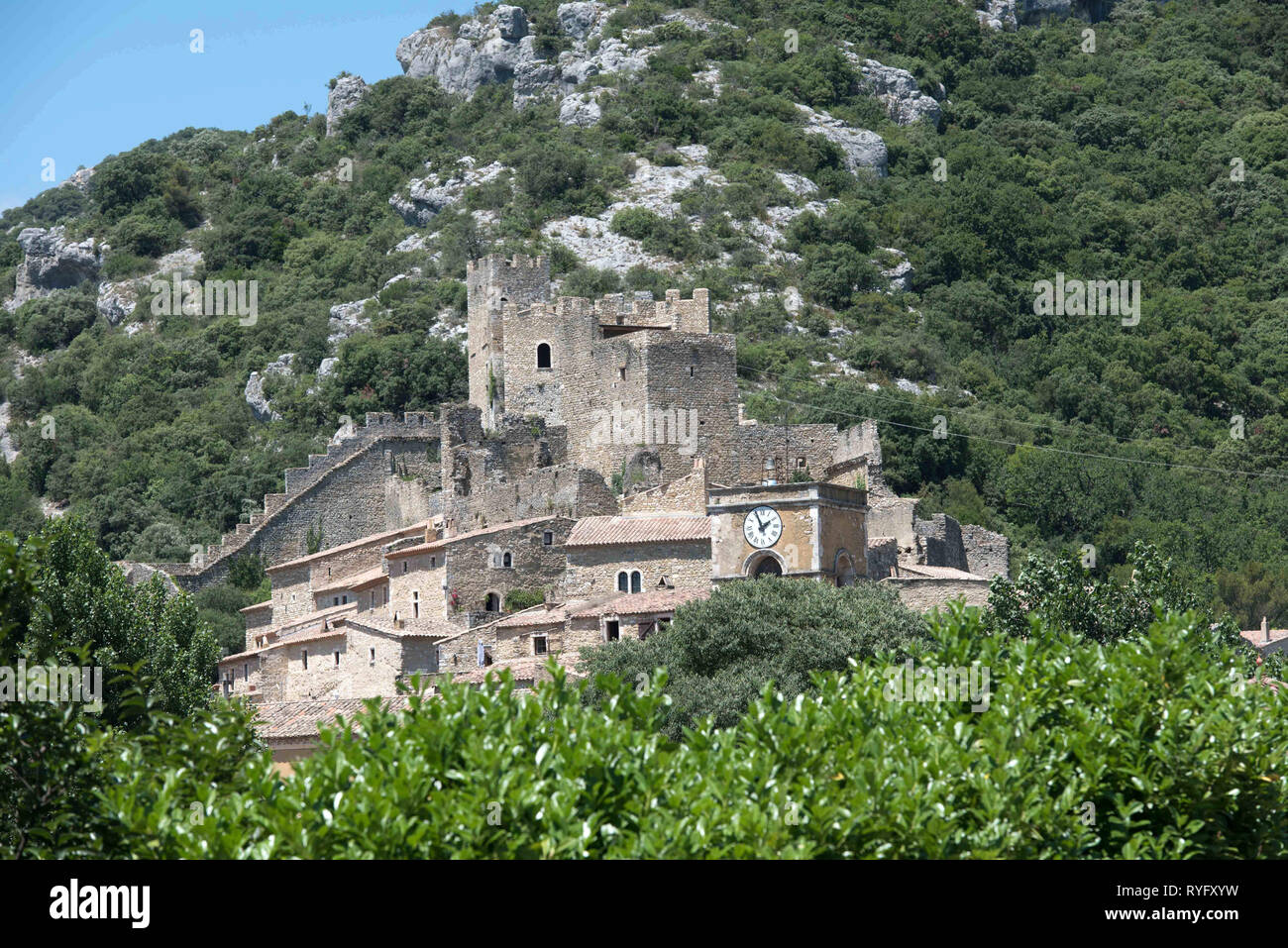 French label villages et cites de caractere hi-res stock photography ...