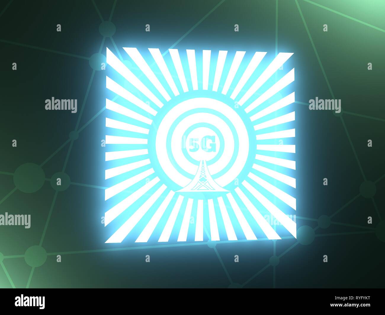 Wi Fi Wireless Network Symbol Stock Photo - Alamy