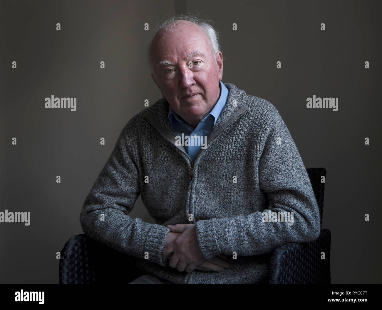 EMBARGOED TO 0001 FRIDAY MARCH 15 Peter Lawrence, photographed at his ...